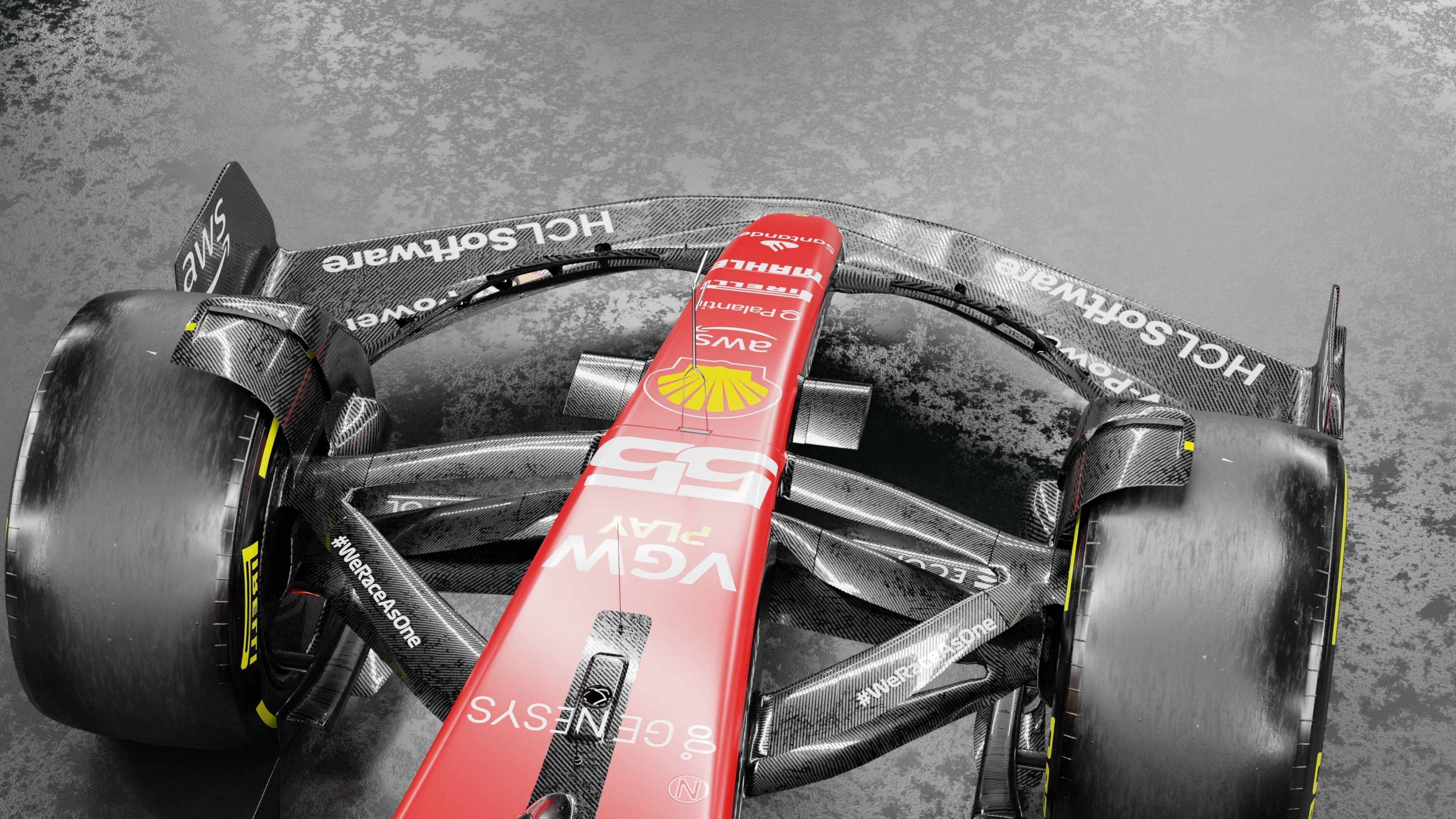 3D model F1 2023 Ferrari SF-23 VR / AR / low-poly | CGTrader