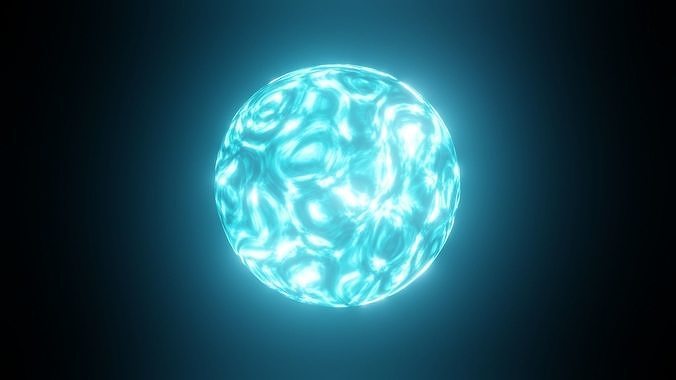 Energy Ball 3D model animated | CGTrader