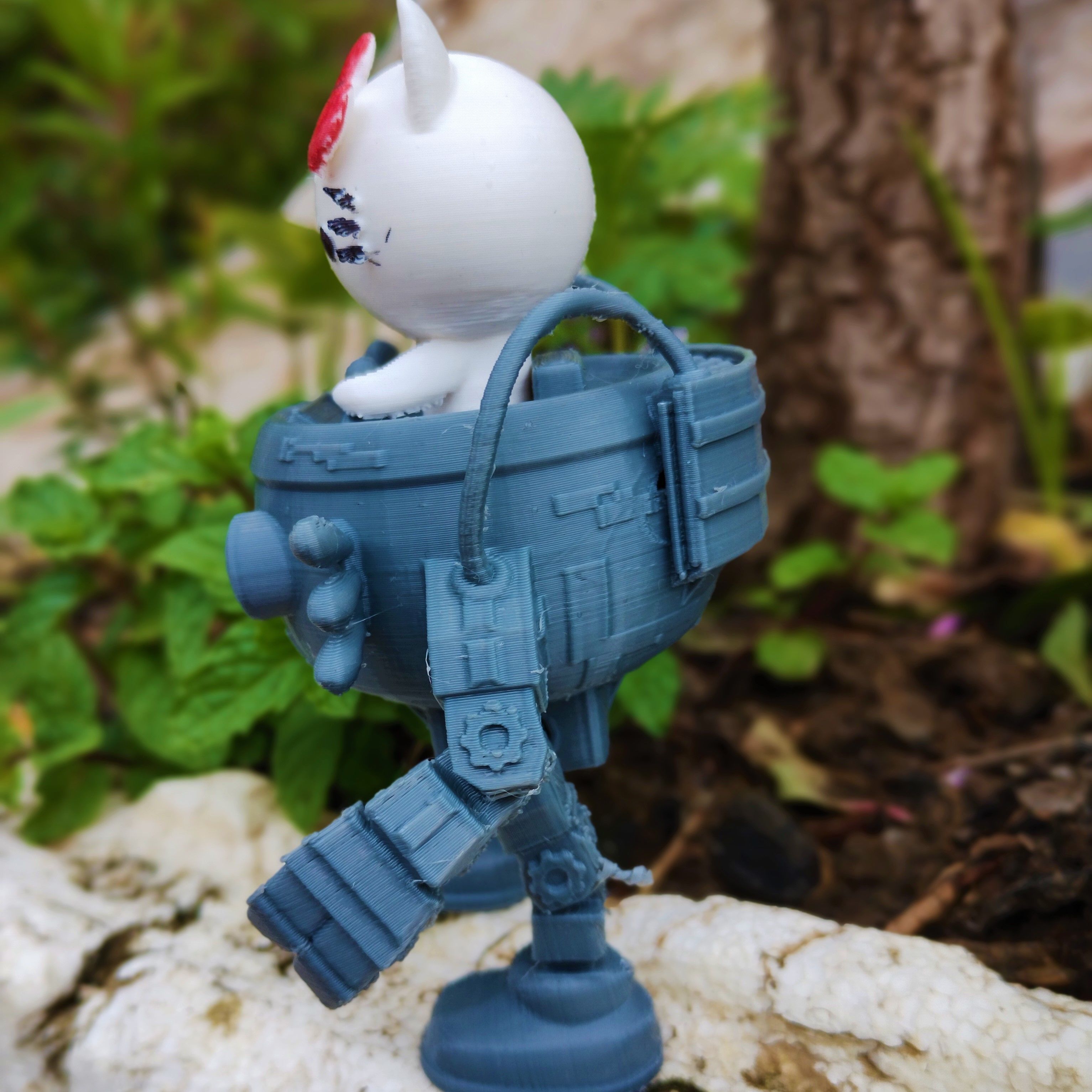 Hello Kitty Robot 3D model 3D printable | CGTrader
