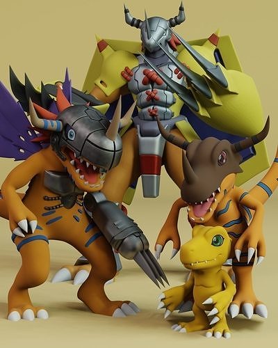 Digimon Agumon Evolution