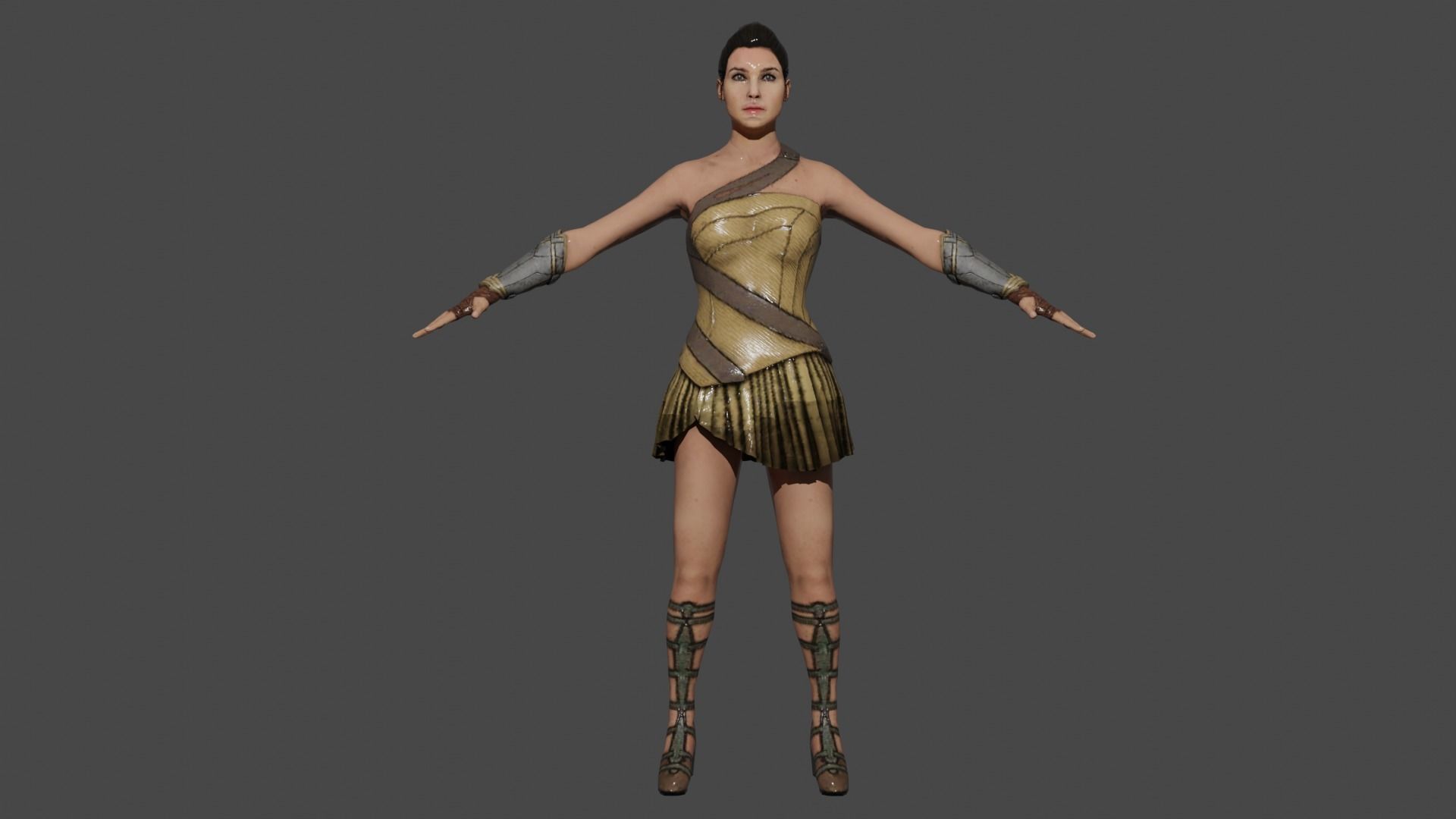 3D model Wonder Woman VR / AR / low-poly | CGTrader