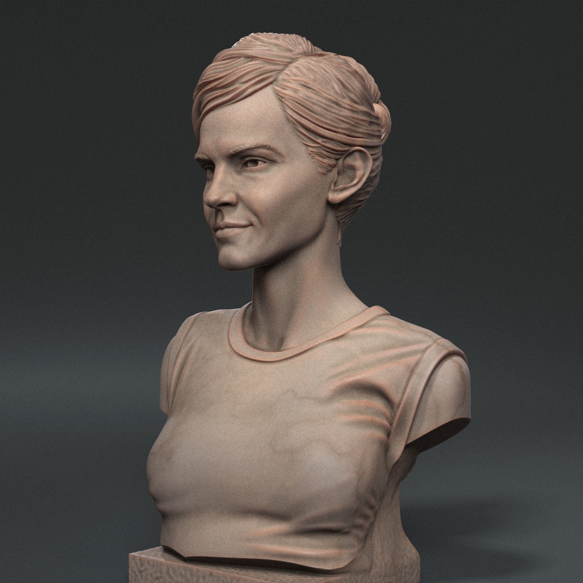 Emma Watson 3D model 3D printable | CGTrader