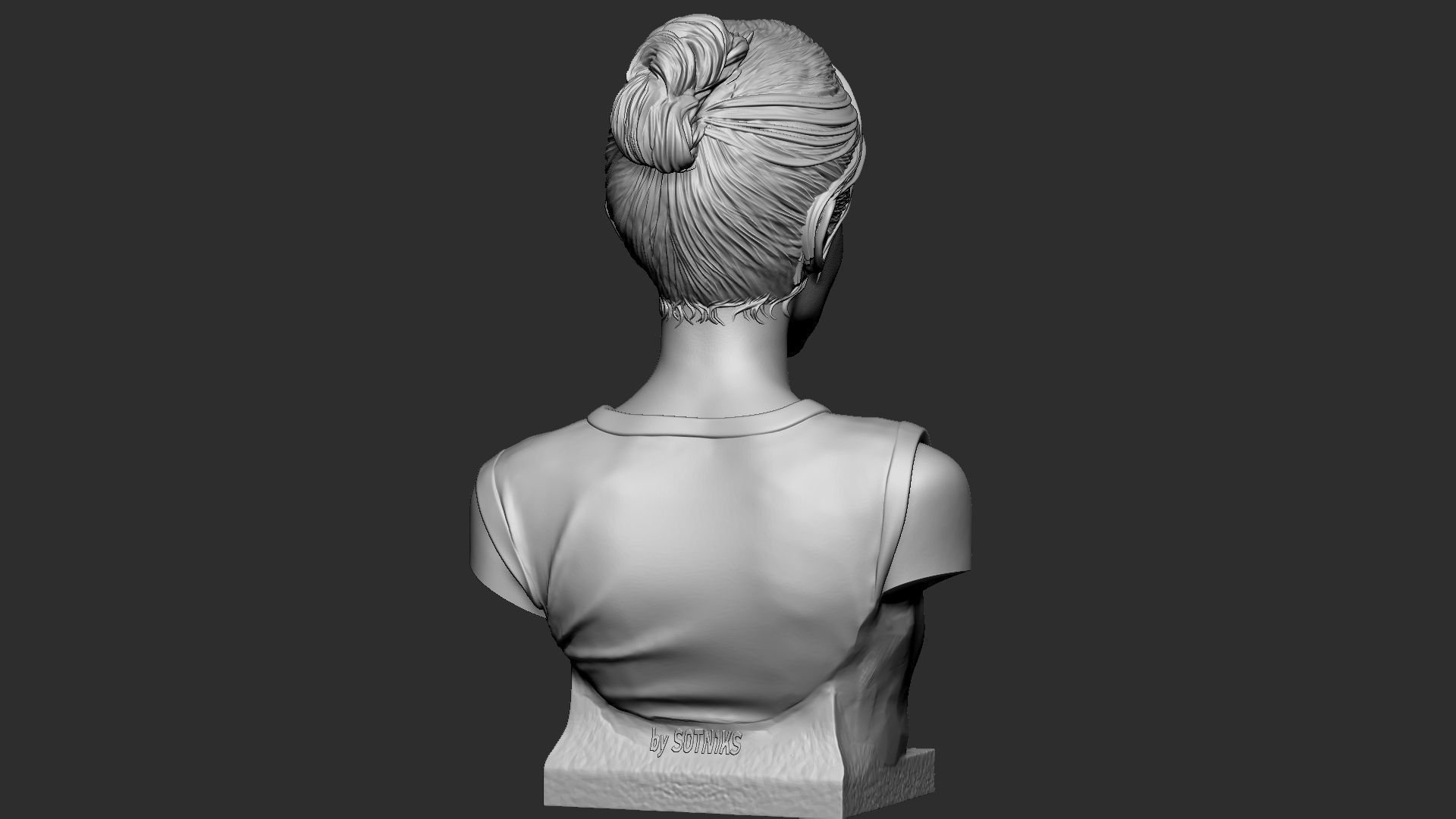 Emma Watson 3D model 3D printable | CGTrader