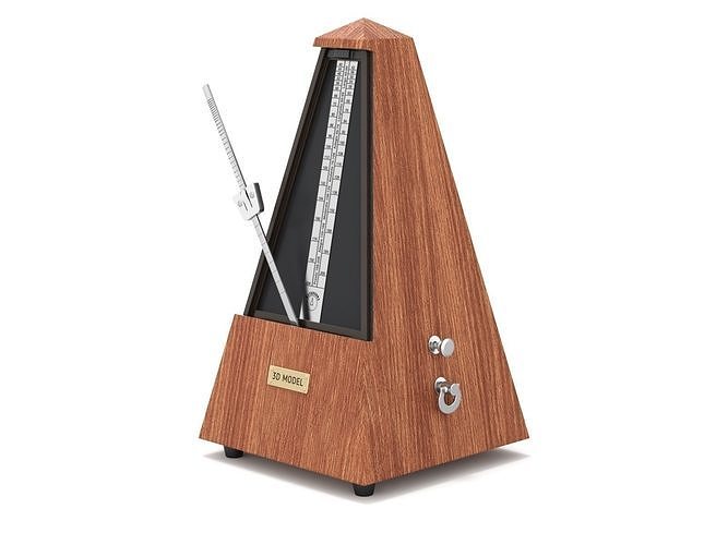Metronome Animation 3D model animated | CGTrader