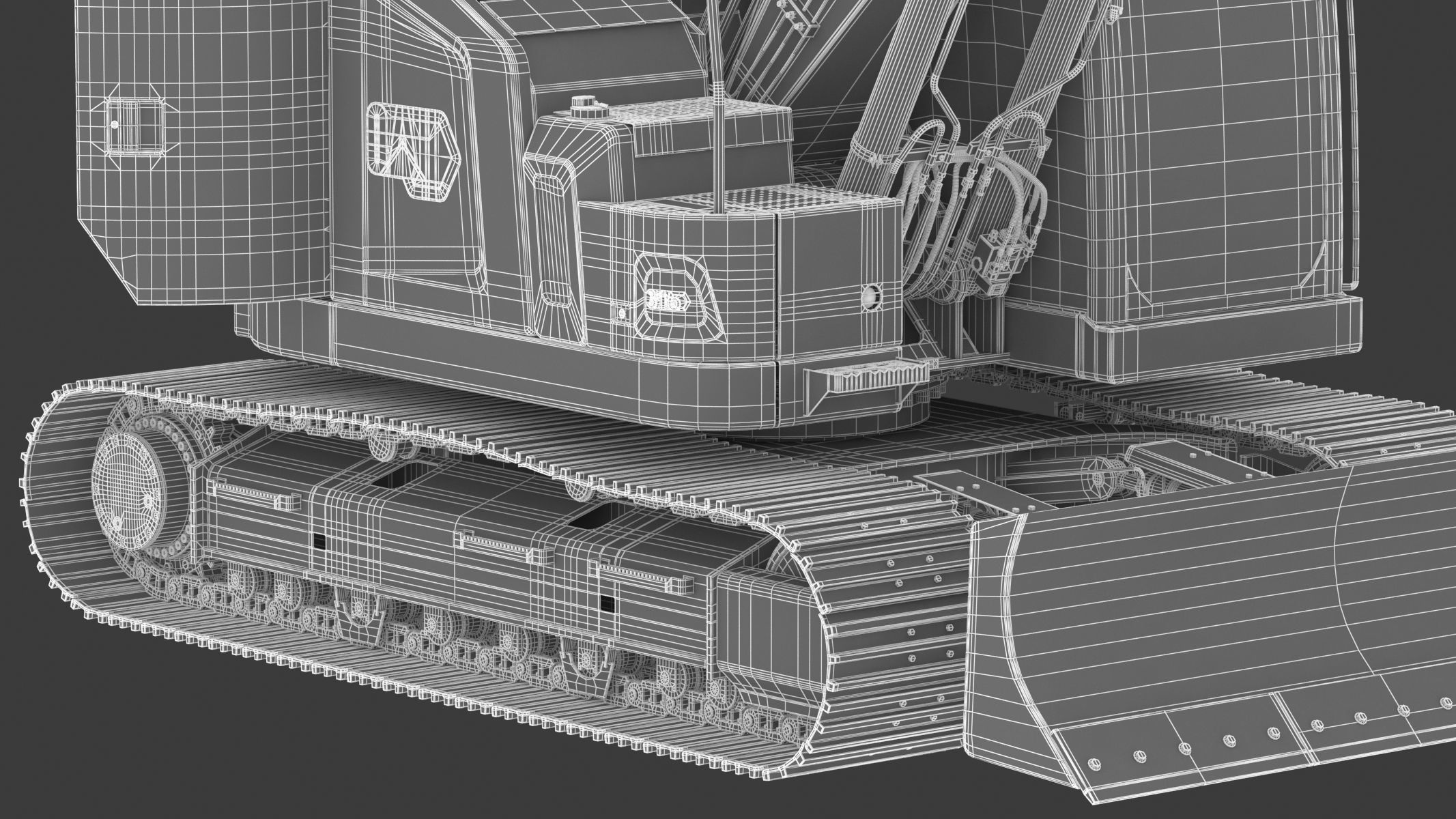 CAT 315 Triple Arm 3D model | CGTrader
