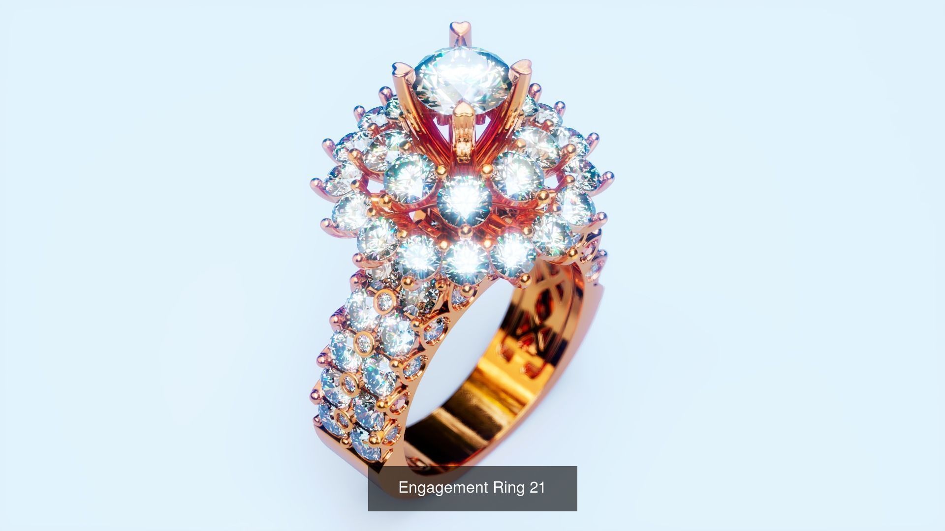 Engagement Ring Collection 2 | CGTrader