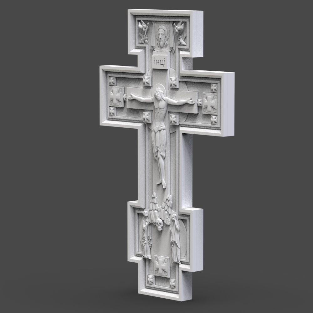 The crucifixion of Jesus Christ 3D model 3D printable | CGTrader