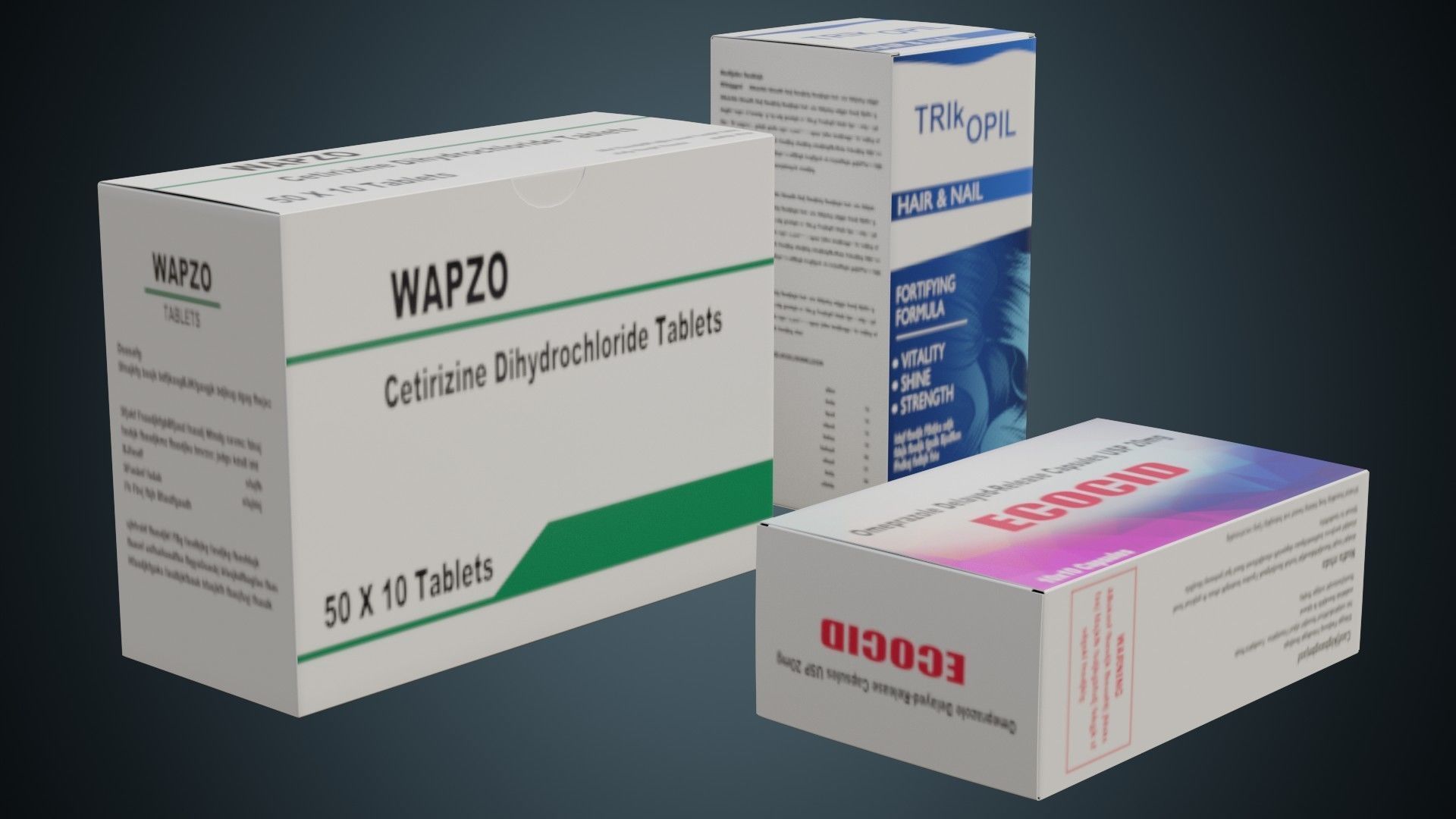 3D model Medicine Box 1 Basic VR / AR / low-poly | CGTrader