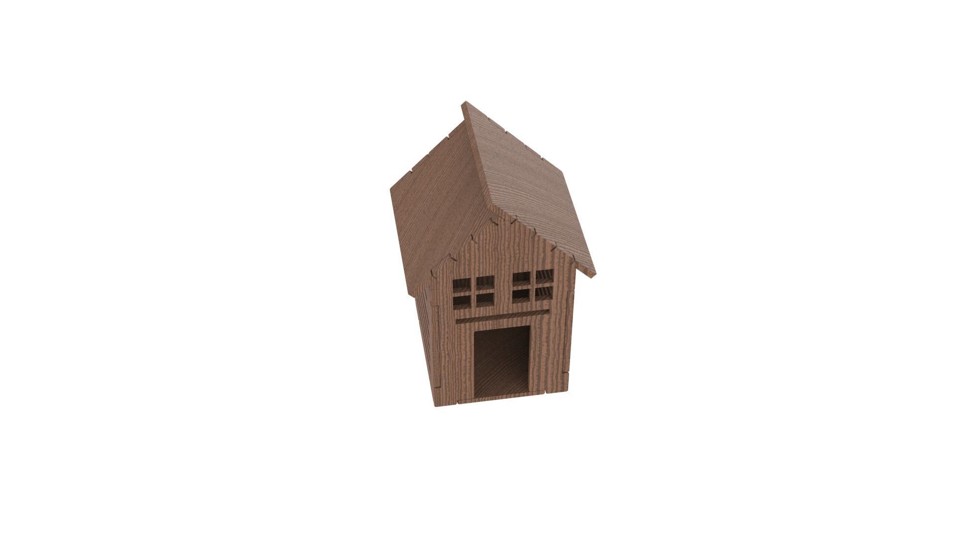 Toy House 3D Puzzle Game 3D model 3D printable | CGTrader
