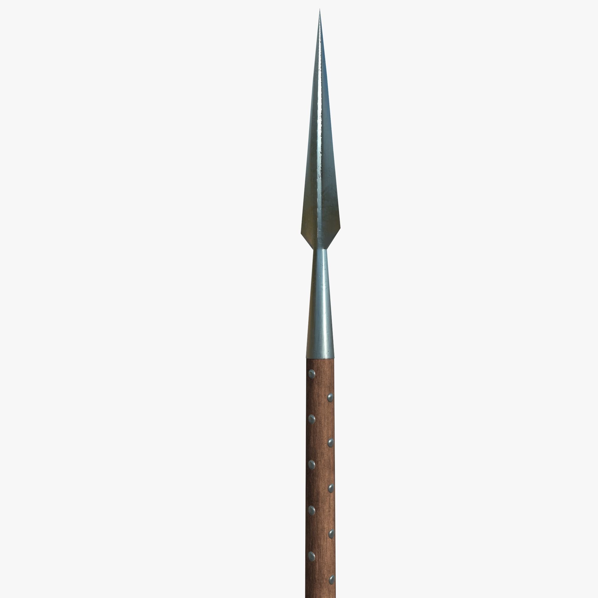 3D model Greek Spear VR / AR / low-poly | CGTrader