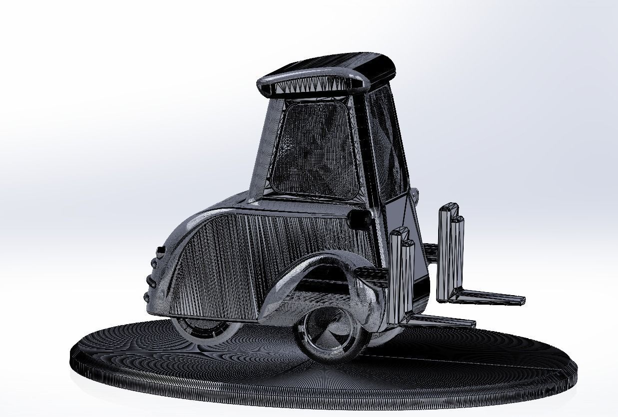 Guido Car 3D model 3D printable | CGTrader