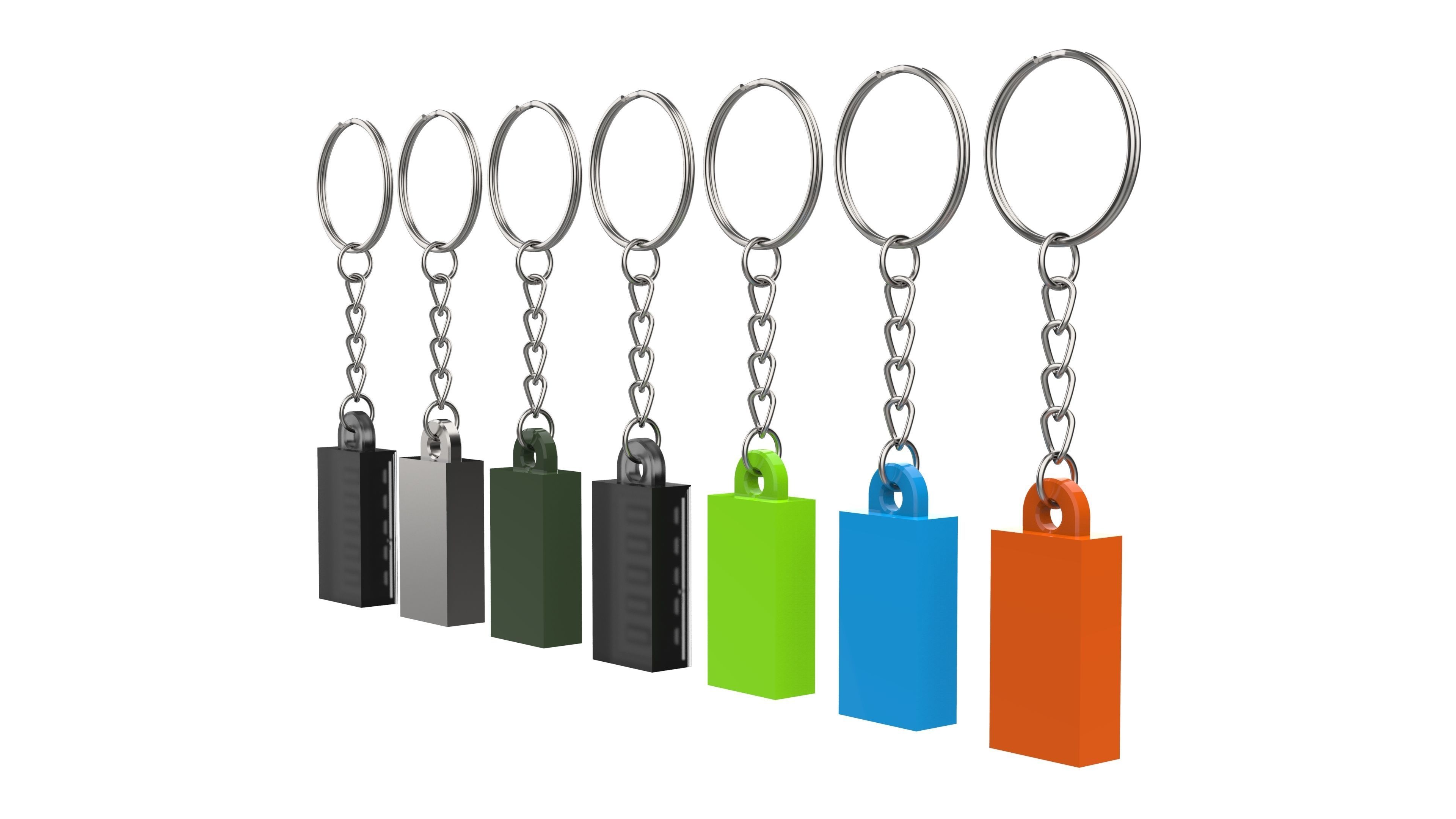 Keychain - Spooky Door - It - Printable 3d model - STL files 3D model ...