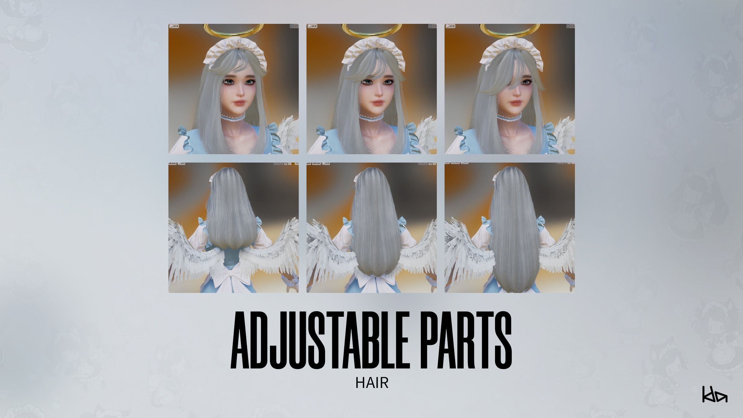 3D model Dress Up Maids - Game Ready VR / AR / low-poly | CGTrader