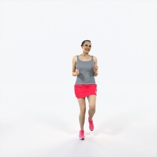 3D model Dream 02L Running Jogging Sports Woman VR / AR / low-poly ...