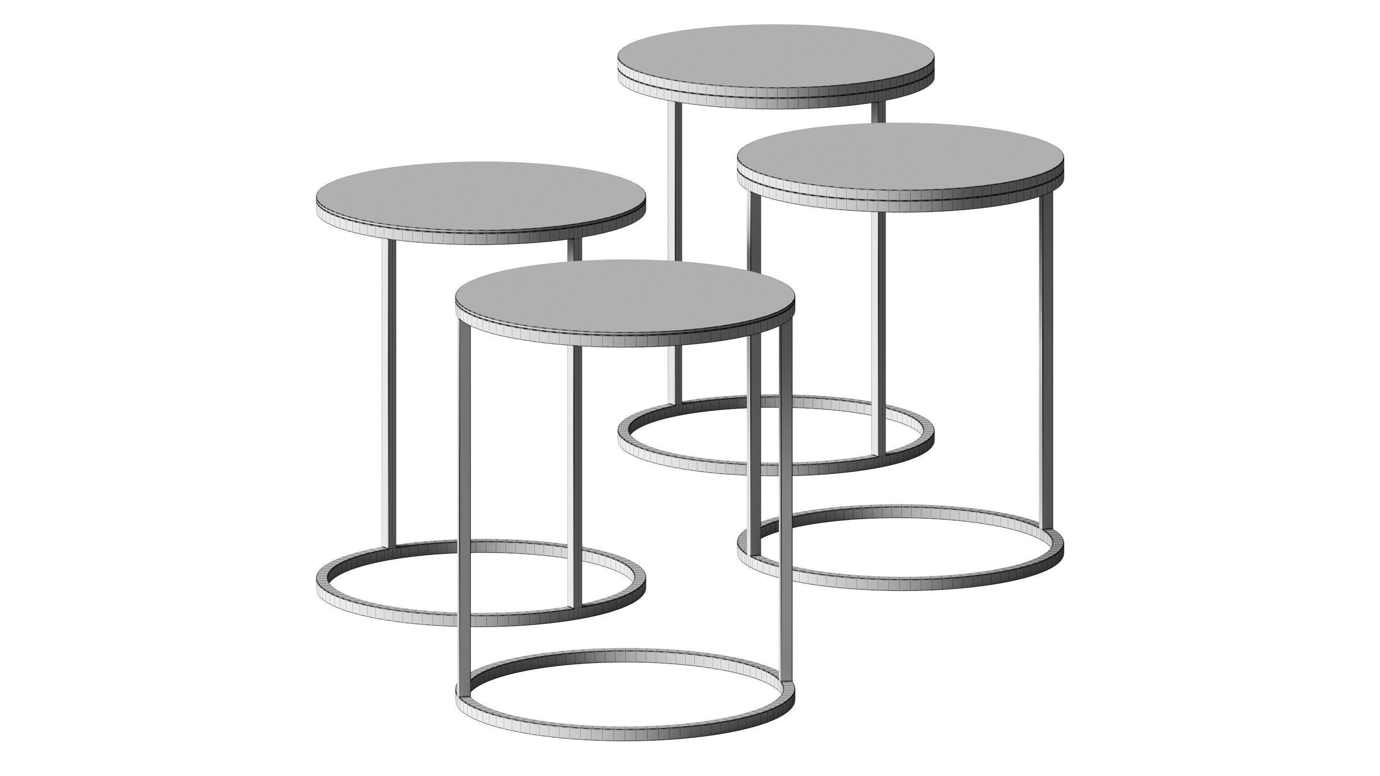 Meridiani - Pek coffee table 3D model | CGTrader