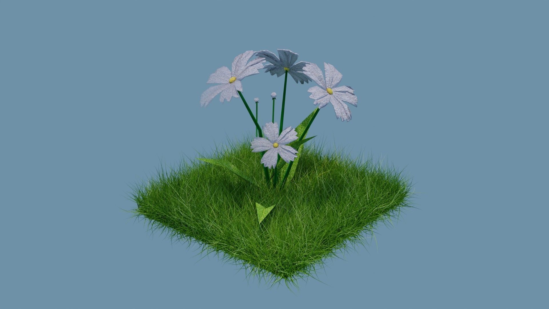 3D model Flower VR / AR / low-poly | CGTrader
