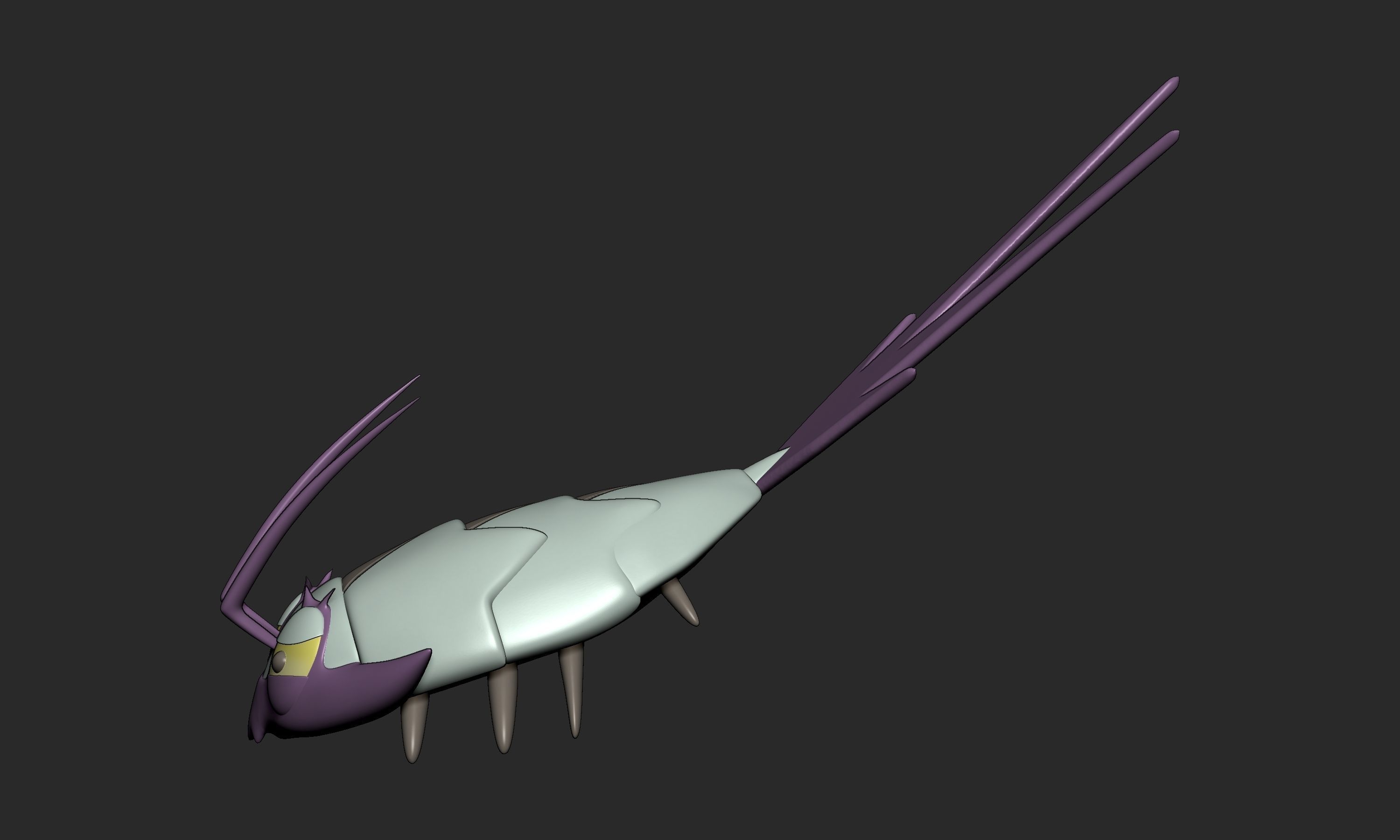 Pokemon - Wimpod with 2 poses 3D model 3D printable | CGTrader