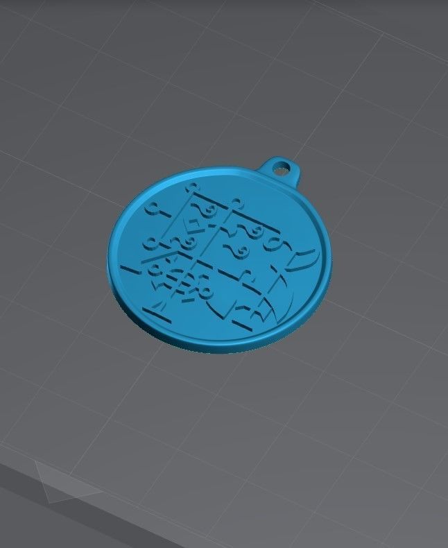 53 - Caim Collar Goetia 3D model 3D printable | CGTrader