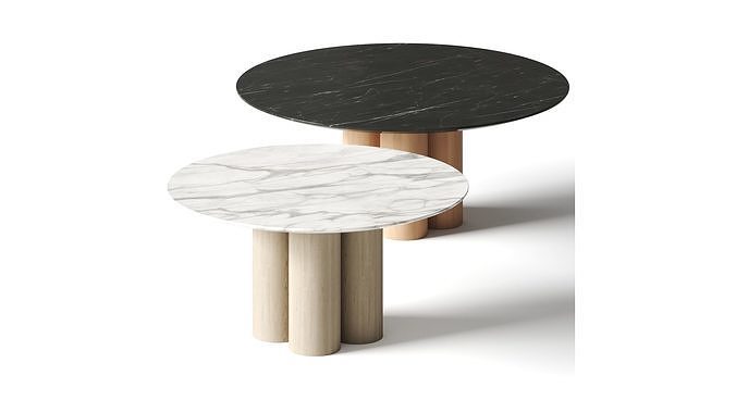 Frigerio - Elly dining table 3D model | CGTrader