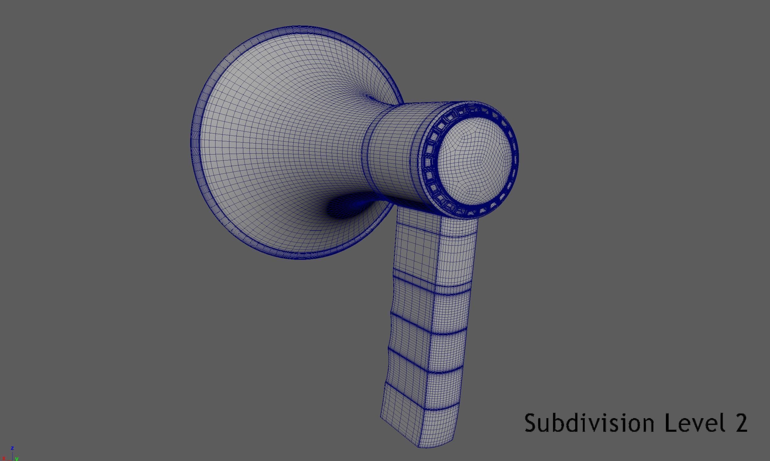 Electronic Megaphone 3D model | CGTrader