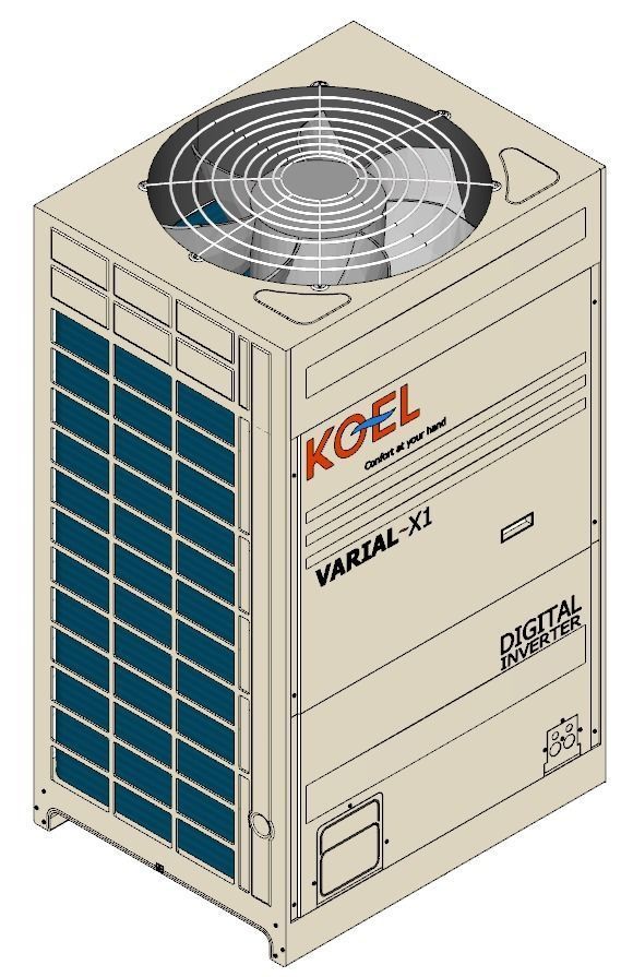 3D model Air Conditioner Equipment Samsung York and Koel VR / AR / low ...