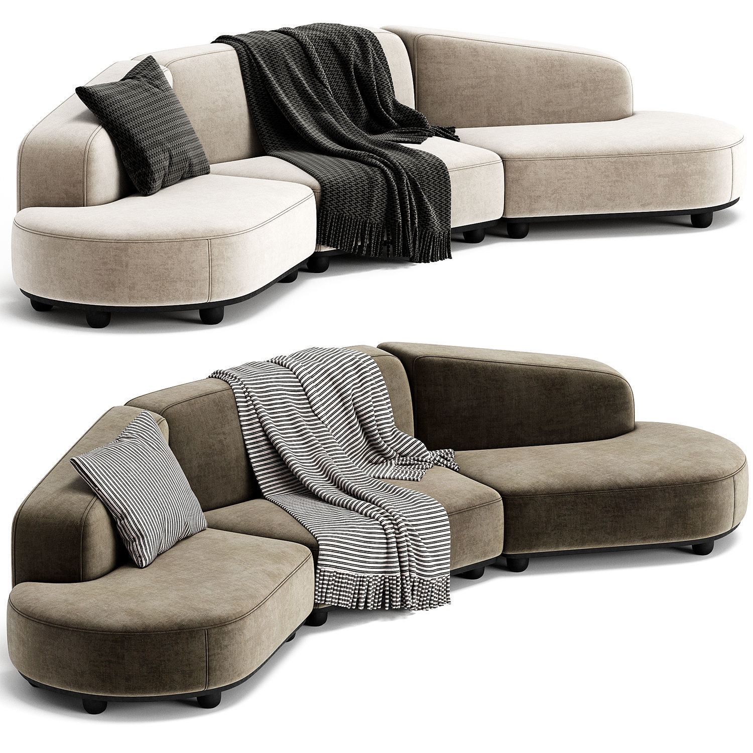 Arflex Arcolor Sofa 3D model | CGTrader