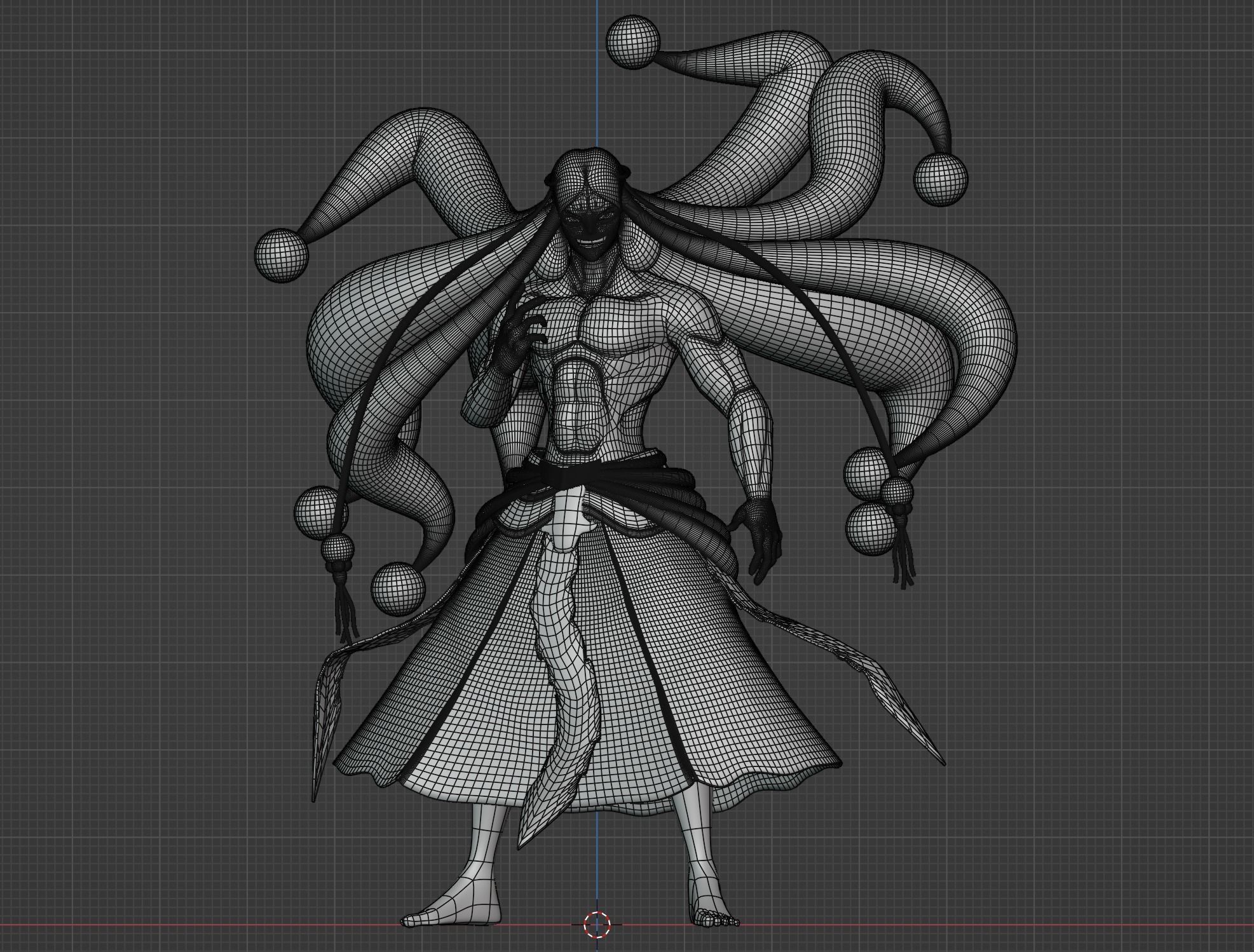 Zerofuku - Record of Ragnarok 3D model rigged | CGTrader