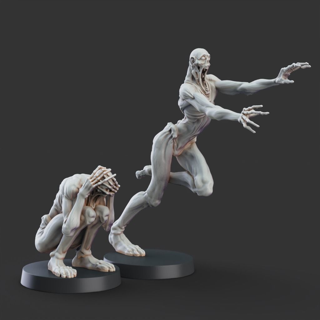 Shy Guy - 3D Printable TTRPG - PRESUPPORTED - 32mm Scale 3D model 3D printable | CGTrader