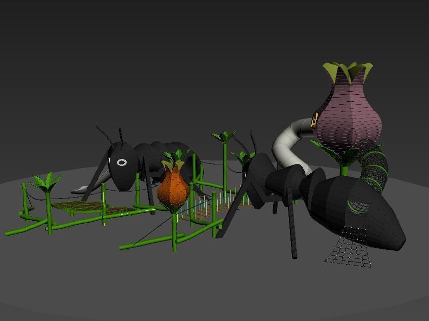 Ant Playground 3D model | CGTrader