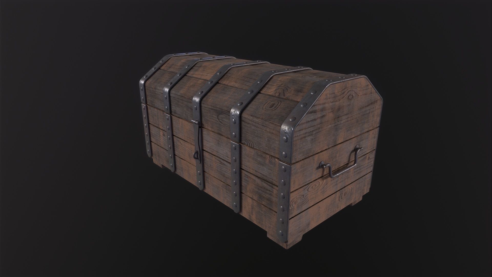 3D model Medieval Chest 3D Model VR / AR / low-poly | CGTrader