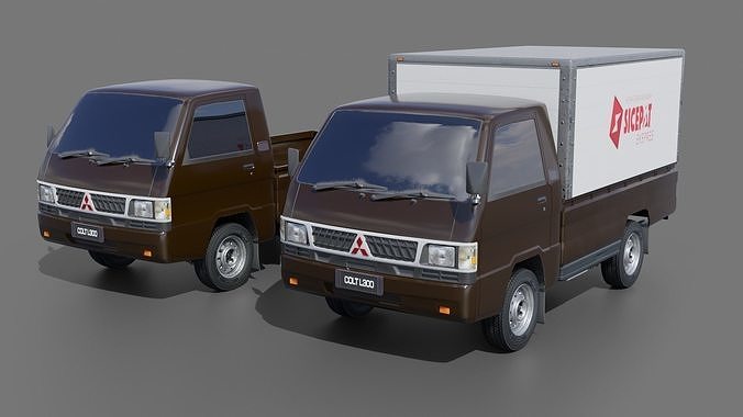 3D model Mitsubishi L300 VR / AR / low-poly | CGTrader