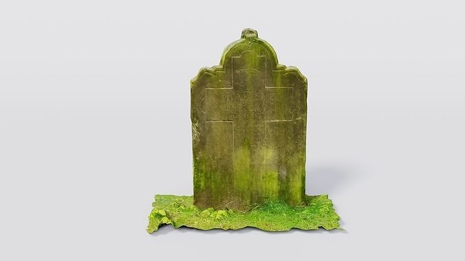 3D model Basic tombstone model VR / AR / low-poly | CGTrader