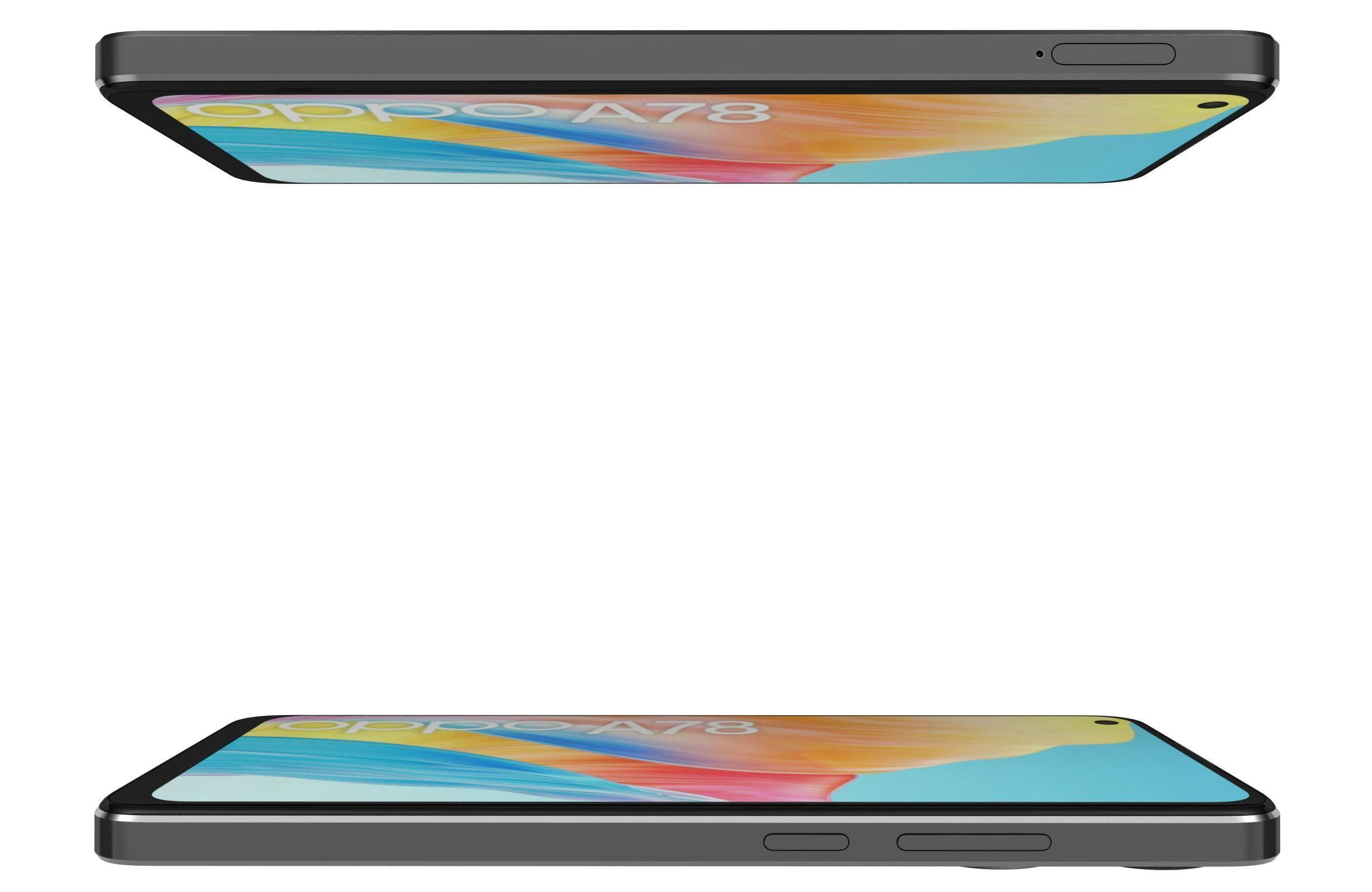 3D model Oppo A78 4G Black VR / AR / low-poly | CGTrader