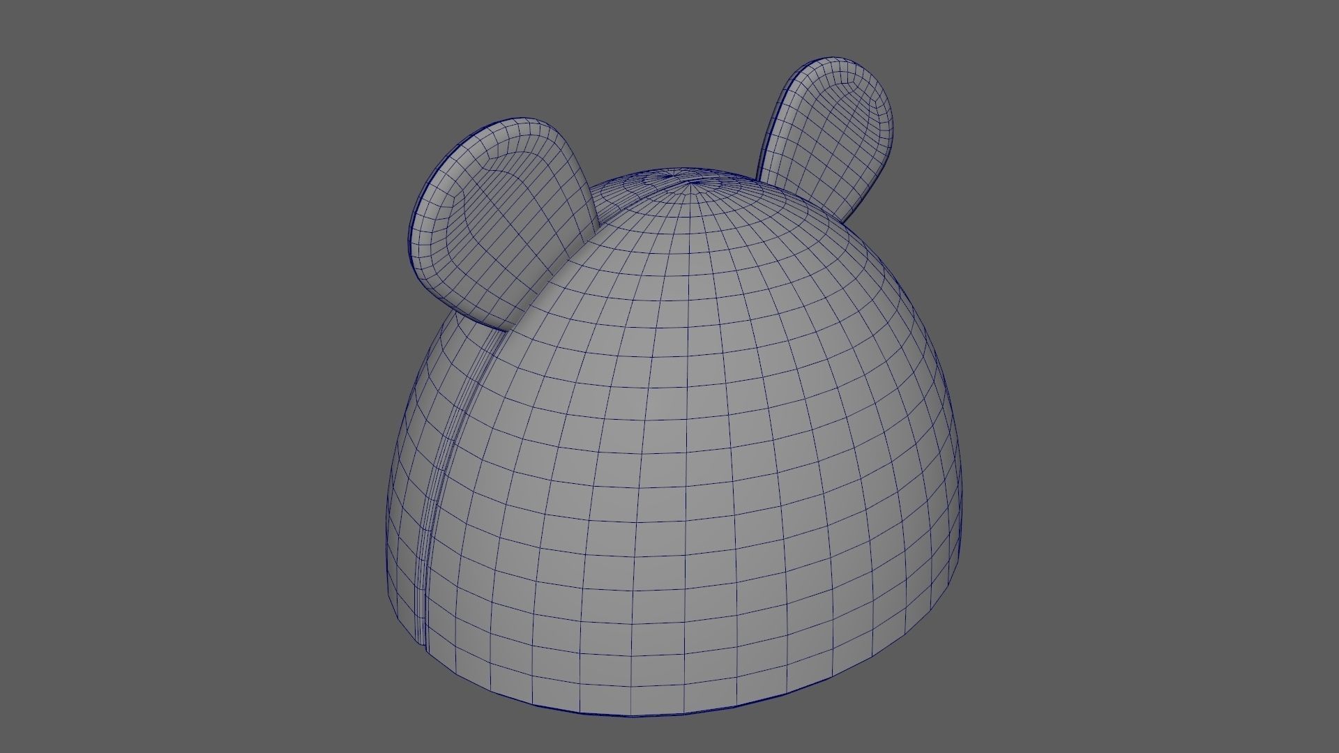 Mouse Meow Hut Cat Hut Cat Tent Red 3D model | CGTrader