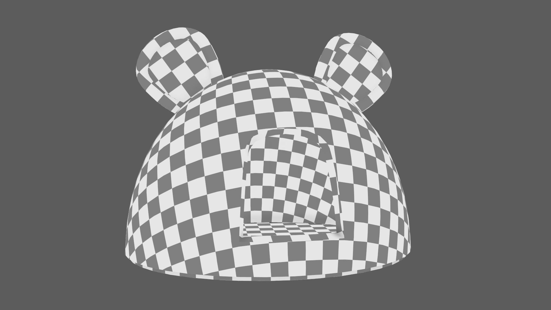 Mouse Meow Hut Cat Hut Cat Tent Red 3D model | CGTrader