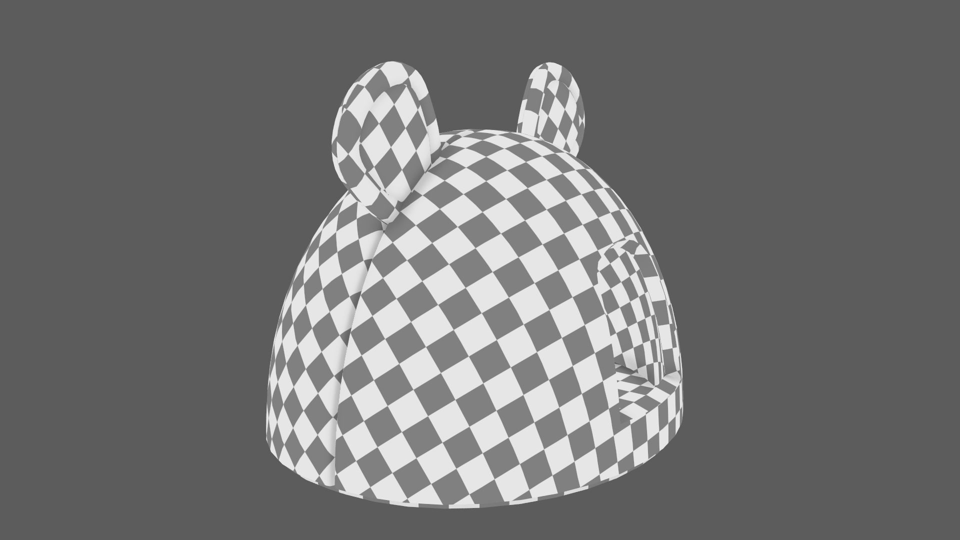 Mouse Meow Hut Cat Hut Cat Tent Red 3D model | CGTrader