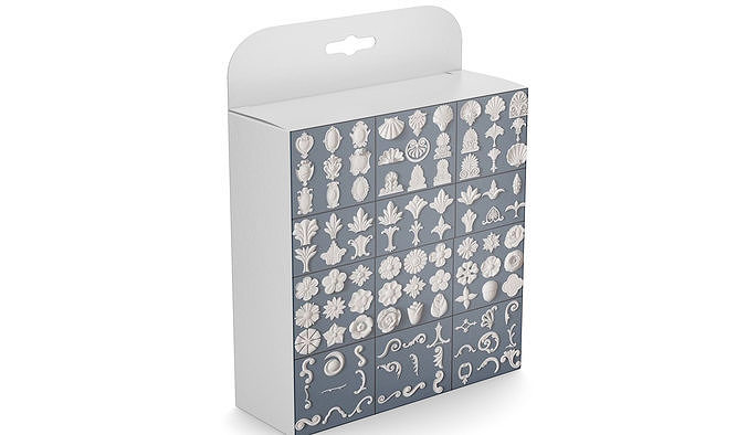 Classic Architectural Finish 3D model | CGTrader