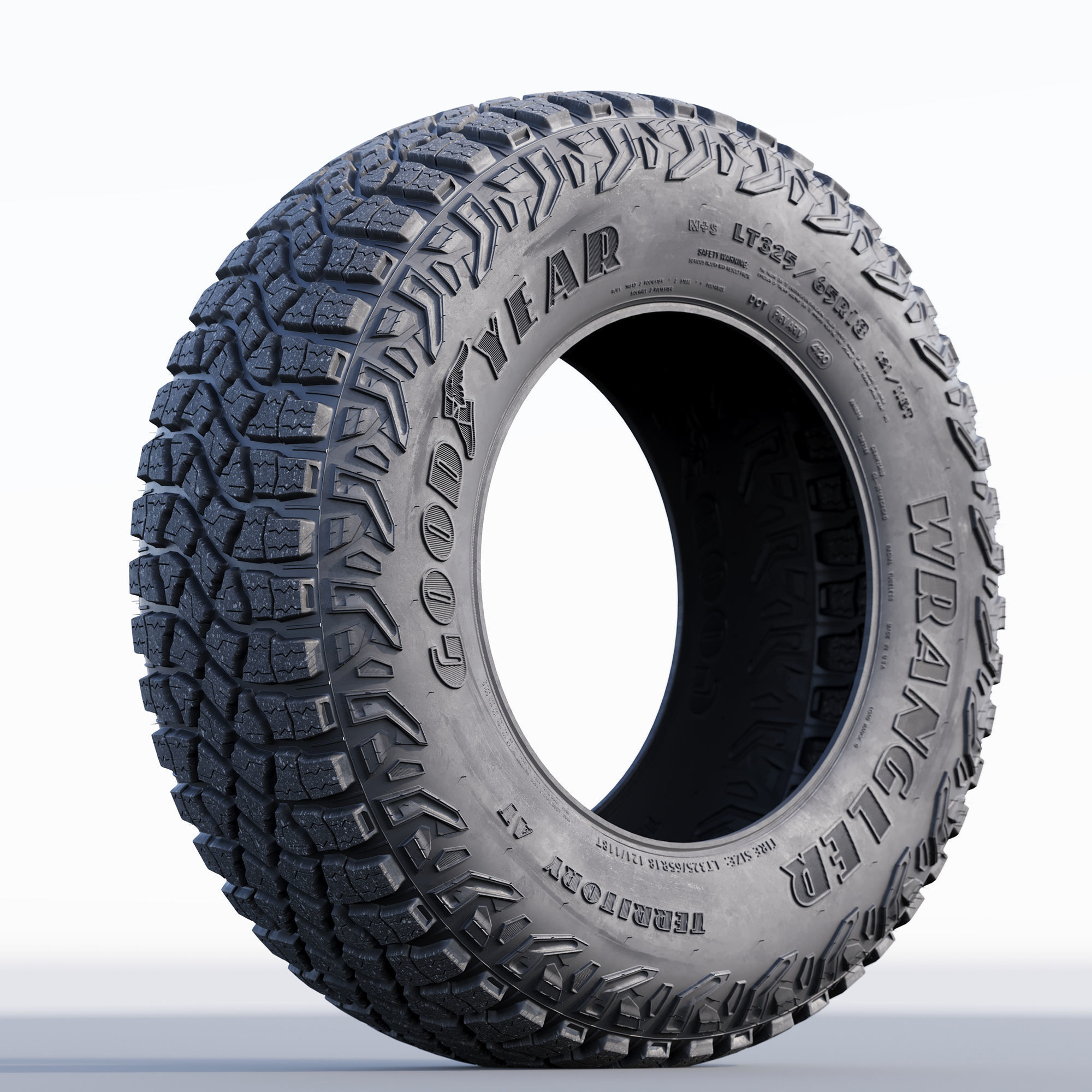Good Year Wrangler off road tire 3D model | CGTrader