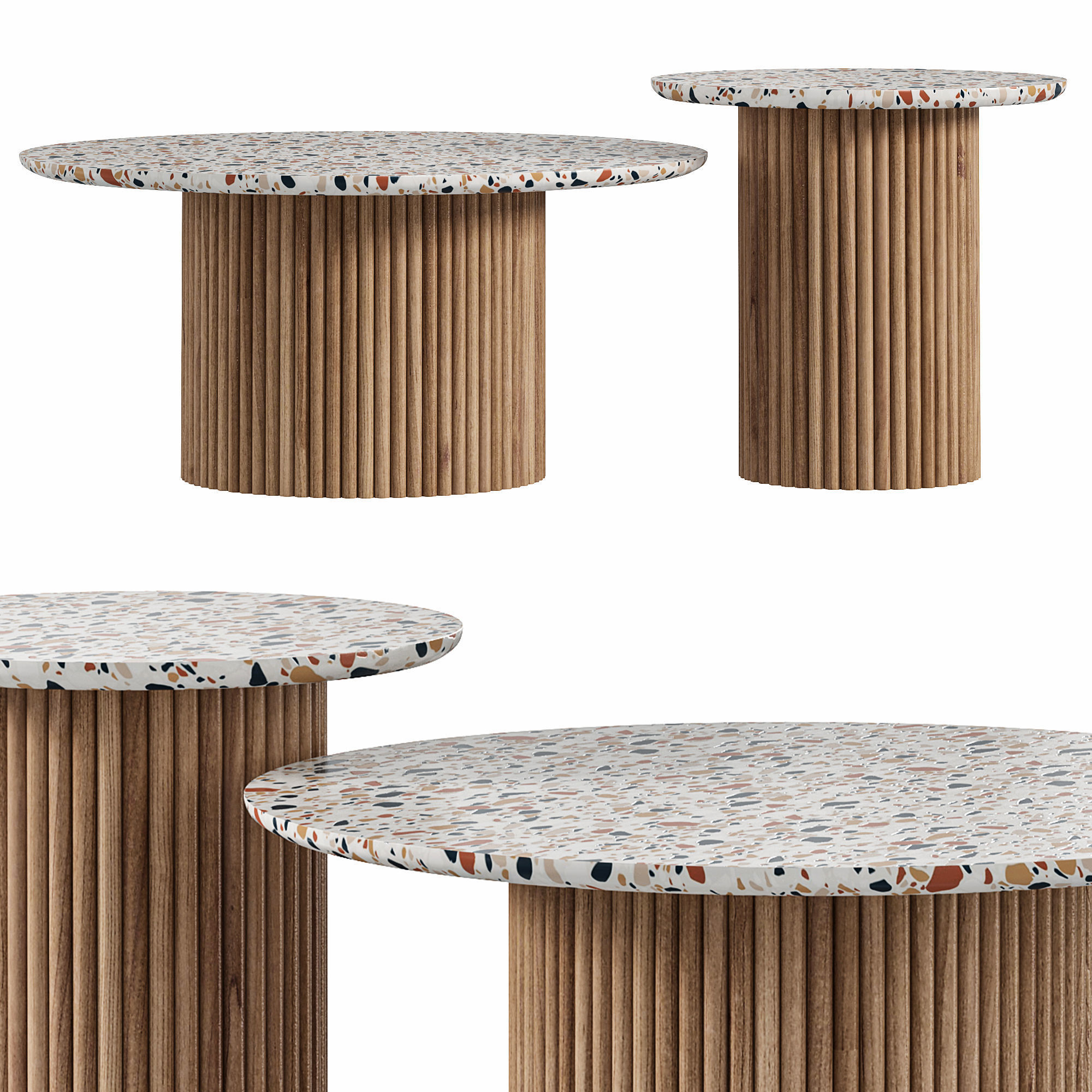 KARON COFFEE TABLE BY NOHO COLLECTION 3D model | CGTrader