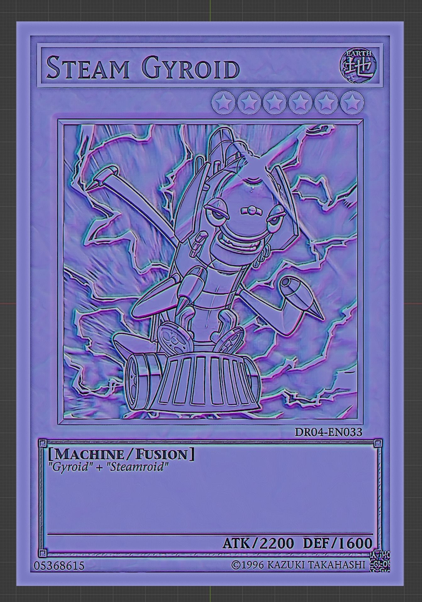 steam gyroid - yugioh 3D model 3D printable | CGTrader