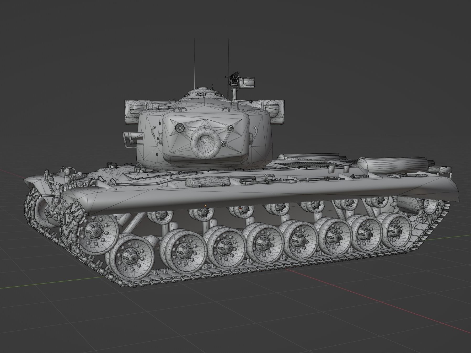 3D model T29 heavy VR / AR / low-poly | CGTrader