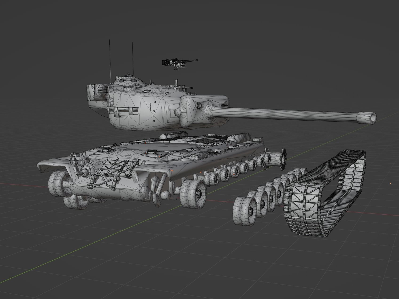 3D model T29 heavy VR / AR / low-poly | CGTrader