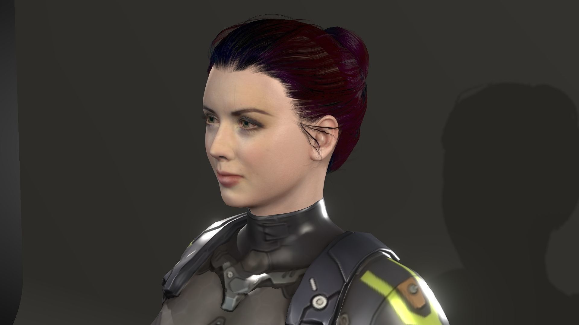 3D model Ana de Armas VR / AR / low-poly | CGTrader