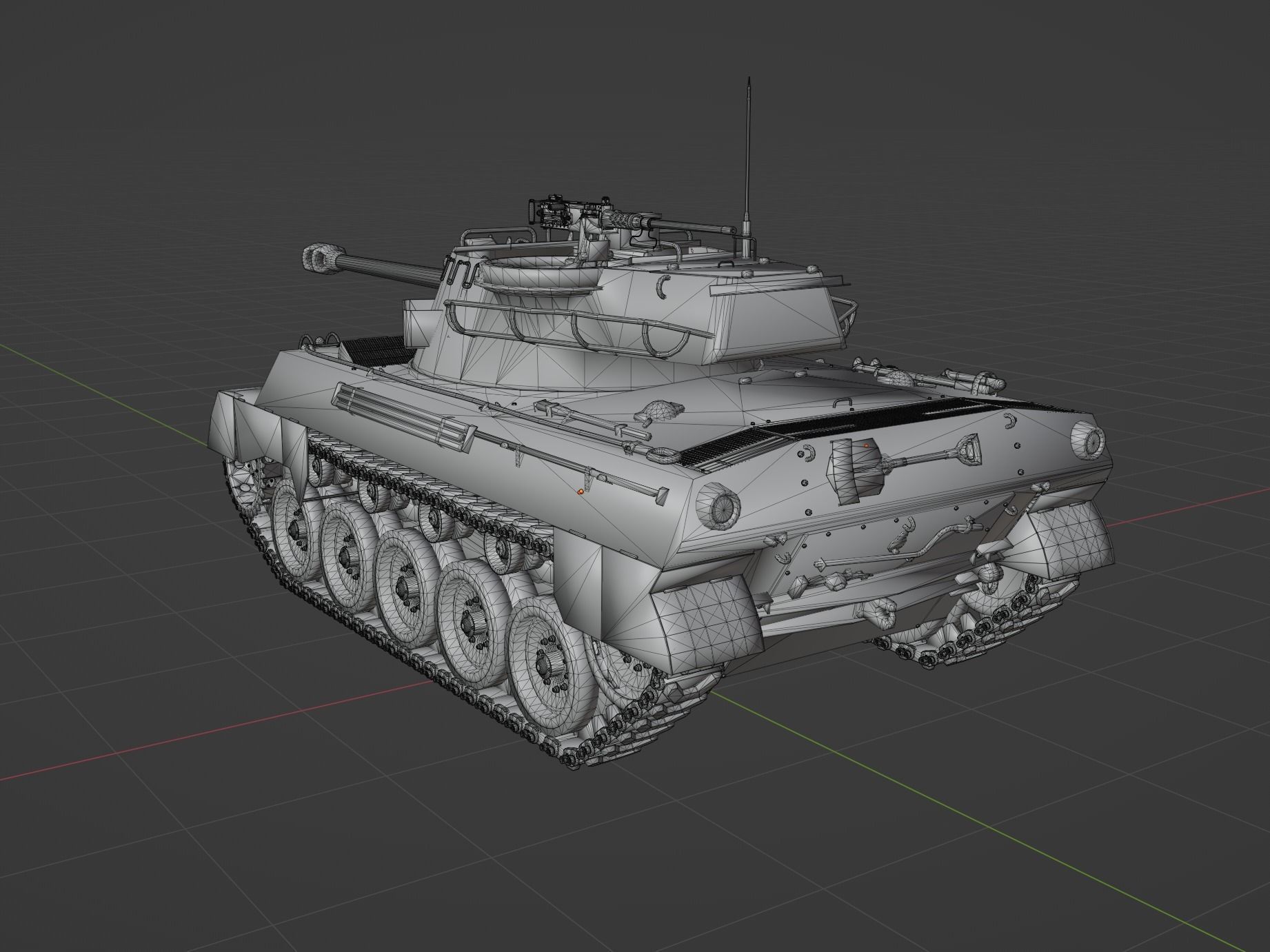 3D model M18 Hellcat VR / AR / low-poly | CGTrader