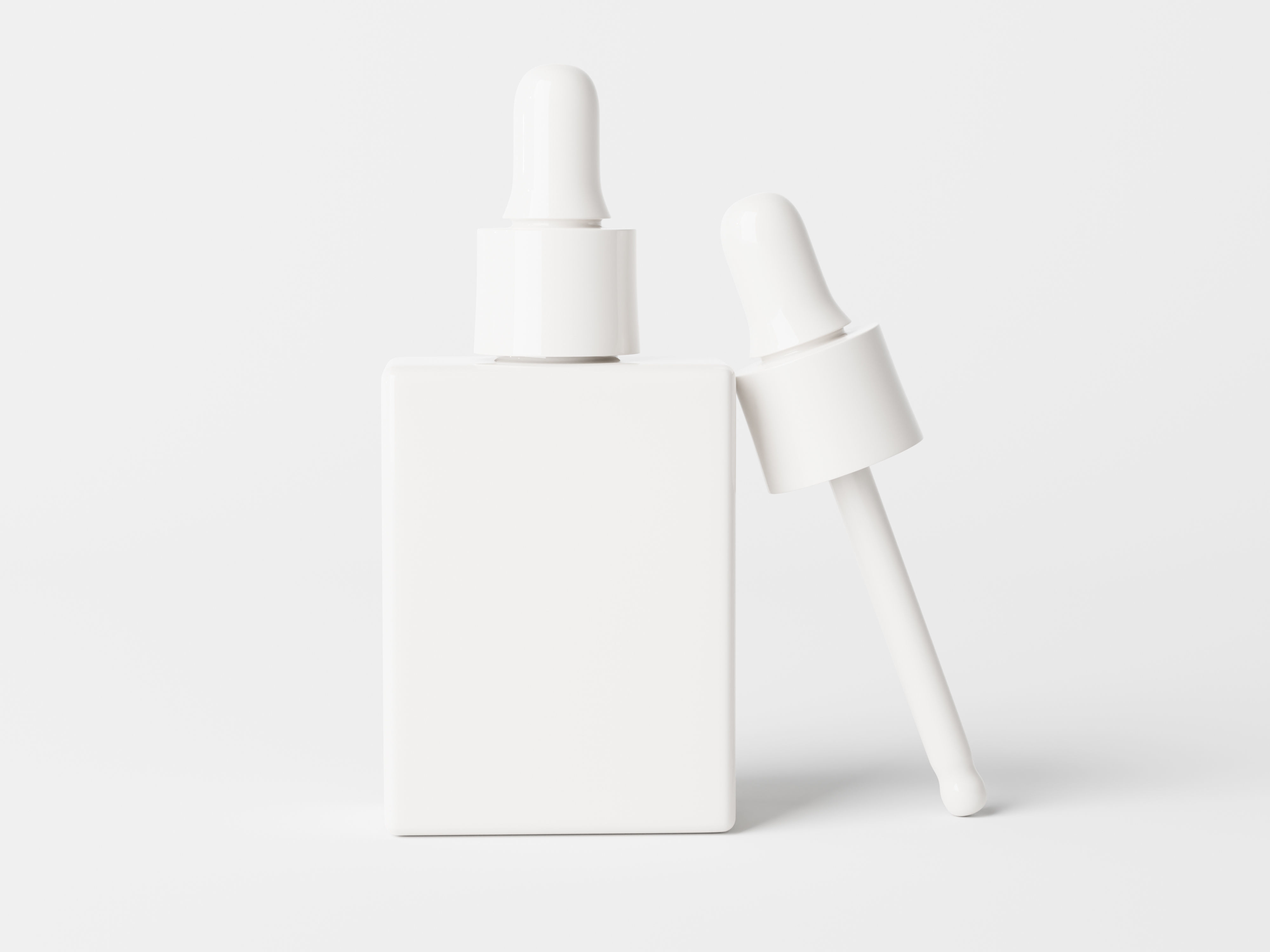Square Dropper Bottle 3D Model 3D model | CGTrader
