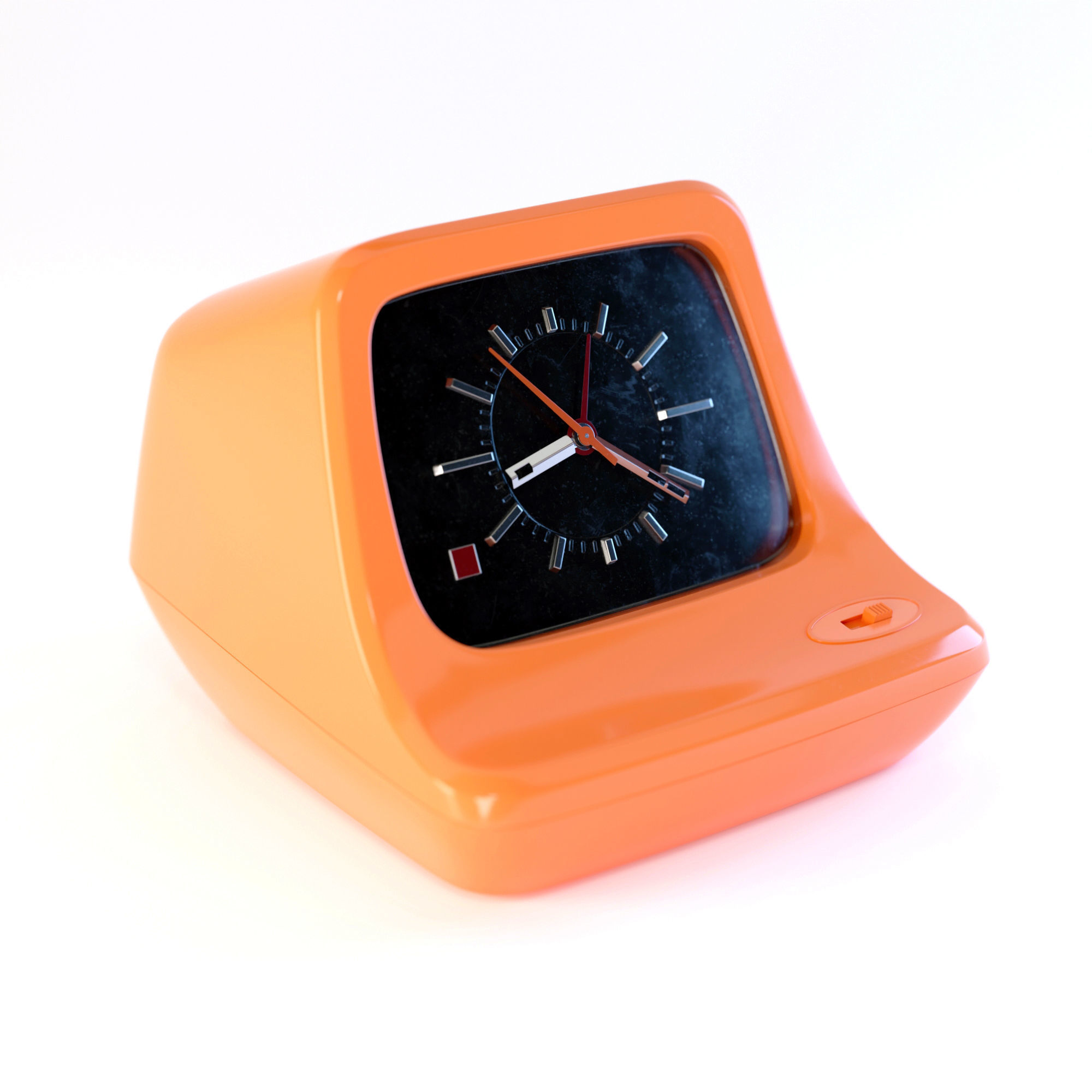 National TE-54 Alarm Clock 3D model | CGTrader