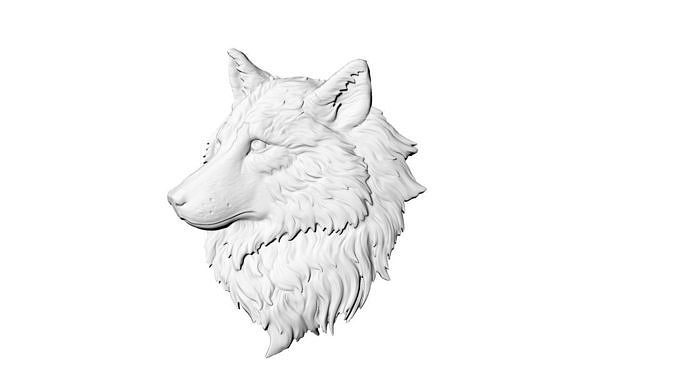 Wolf lobo 3D model 3D printable | CGTrader