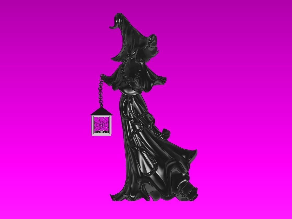 Witch Lamp 3D model 3D printable | CGTrader