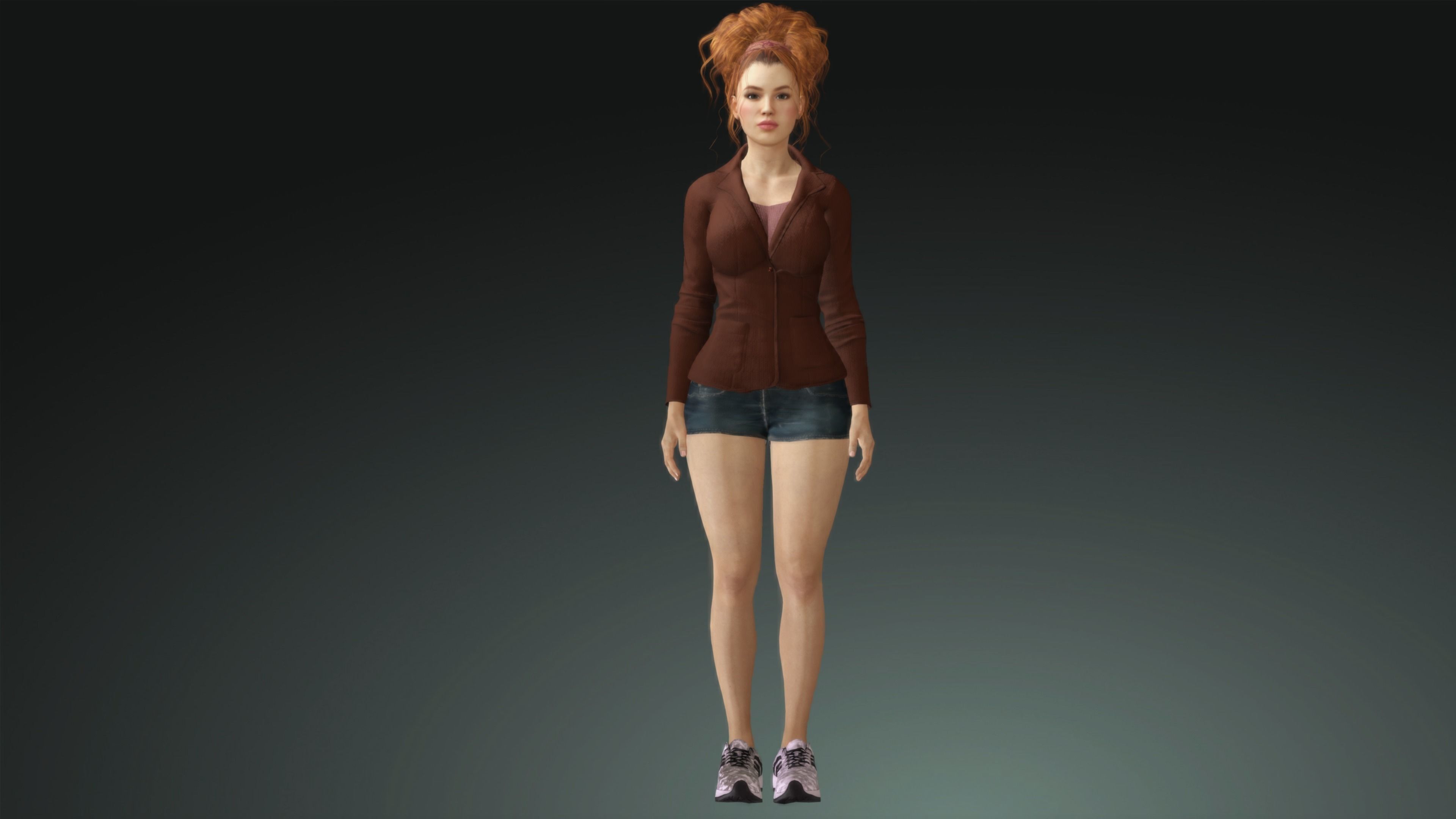 3D model AAA Female Realistic Model VR / AR / low-poly | CGTrader