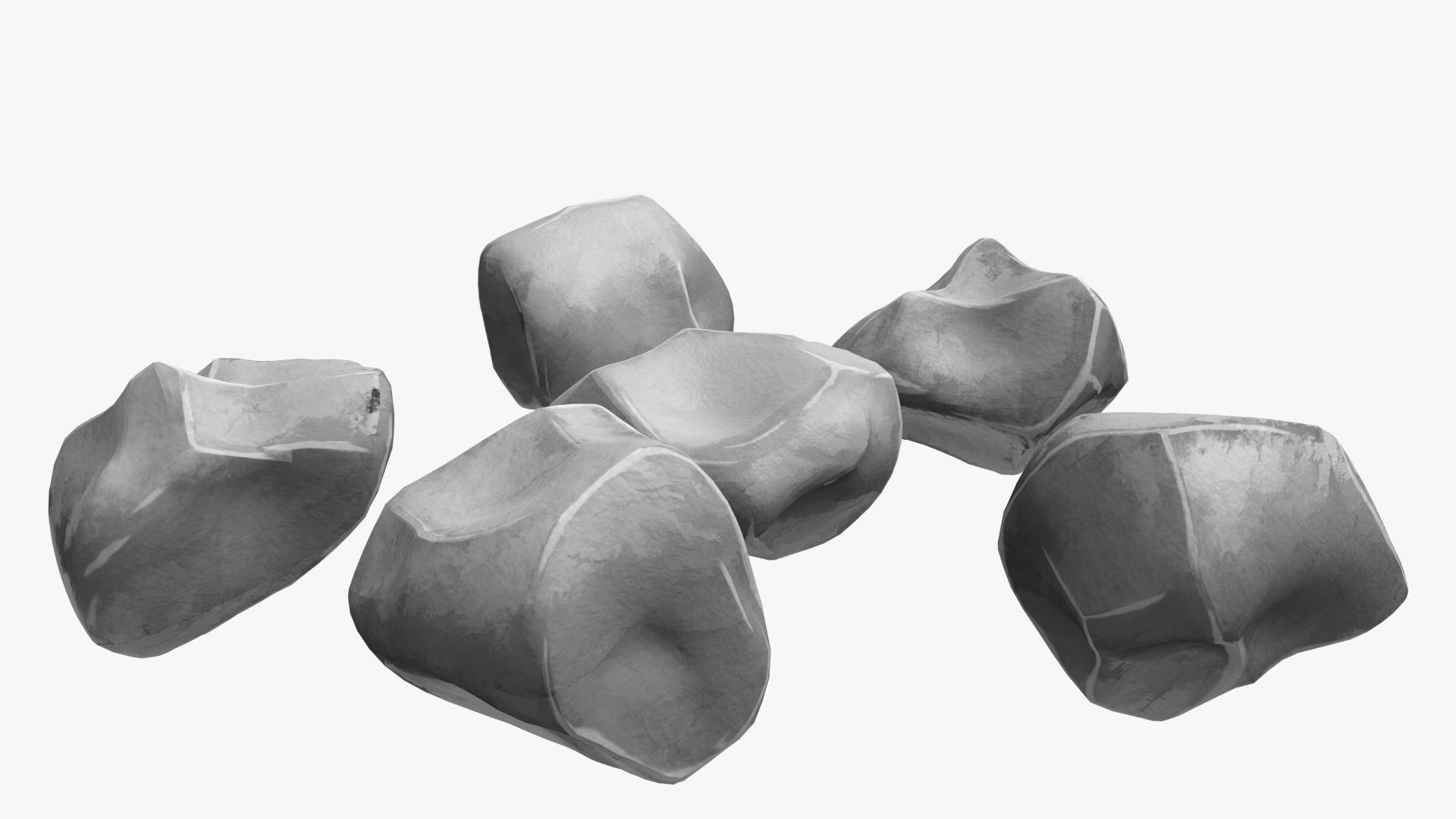 3D model Stylized Rock for Cartoon and Anime VR / AR / low-poly | CGTrader